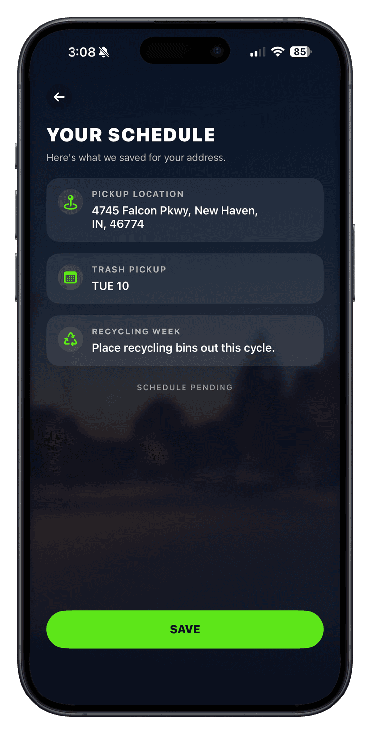 TRASH DAY | Never Miss a Pickup